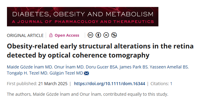 OCT扫描检测：肥胖症对视网膜完整性的早期潜在影响医药新闻-ByDrug-一站式医药资源共享中心-医药魔方