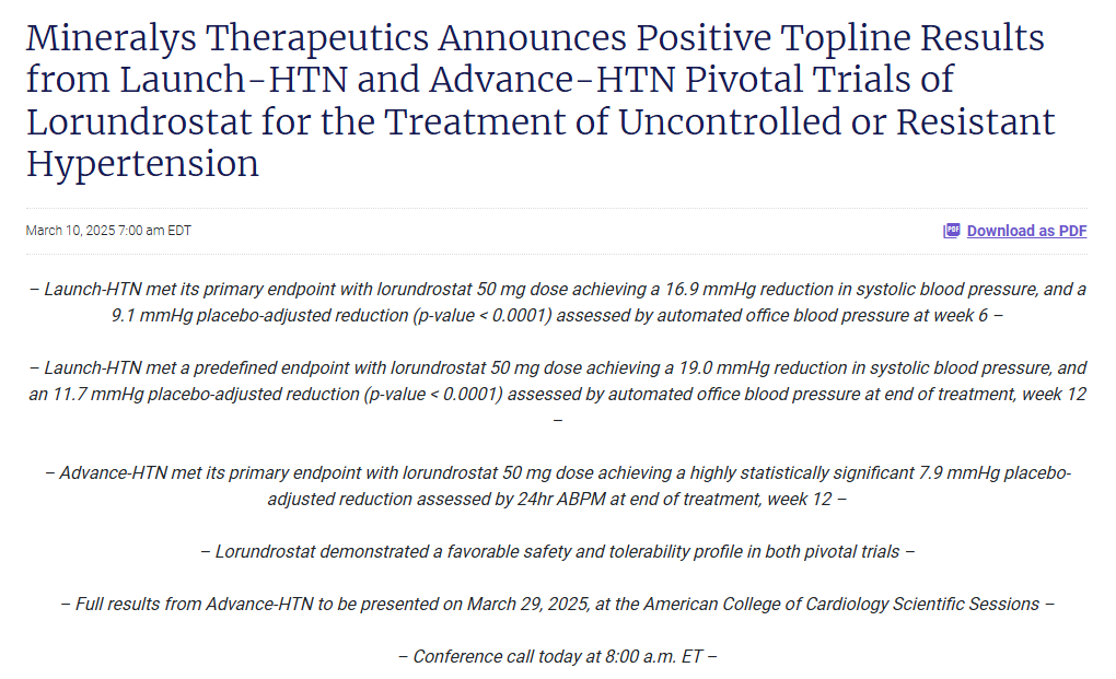 全新机制降压药III期研究成功医药新闻-ByDrug-一站式医药资源共享中心-医药魔方