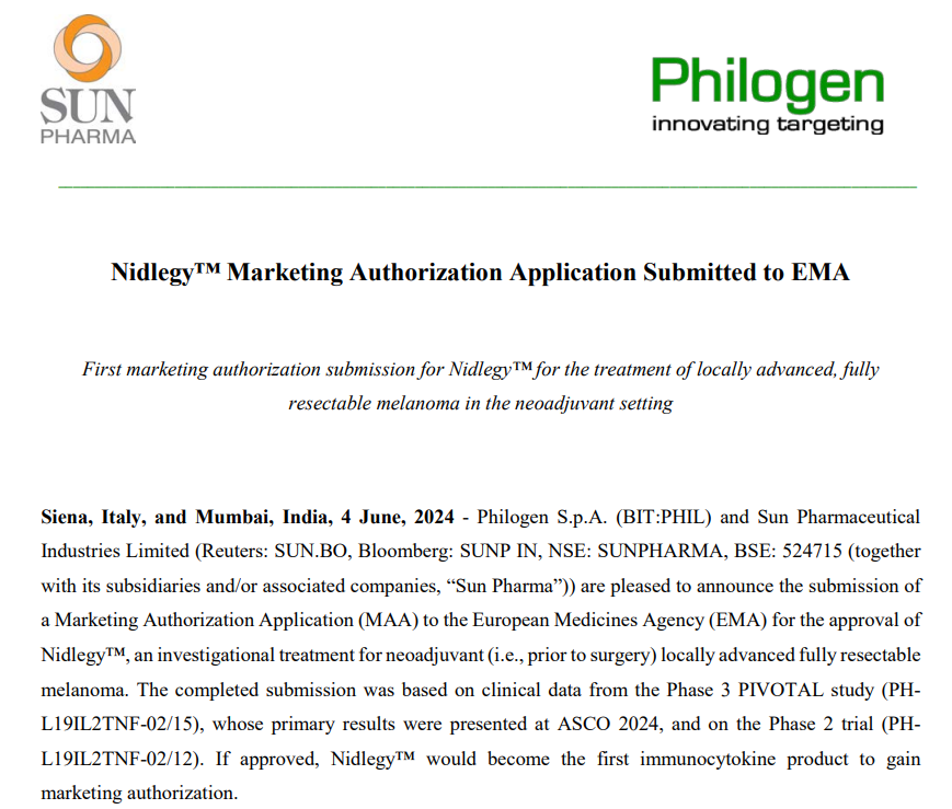 首个免疫细胞因子产品在欧申报上市医药新闻-ByDrug-一站式医药资源共享中心-医药魔方