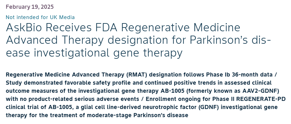 注射入脑！拜耳帕金森病基因疗法获FDA再生医学先进疗法认定医药新闻-ByDrug-一站式医药资源共享中心-医药魔方