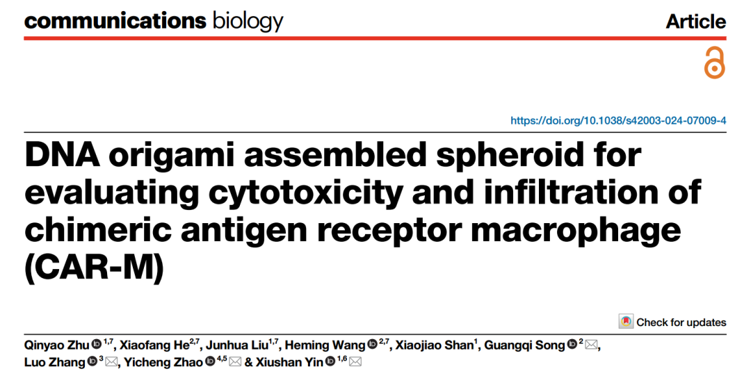 Communications Biology l 鲲石生物发布CAR-M类器官评估平台医药新闻-ByDrug-一站式医药资源共享中心-医药魔方