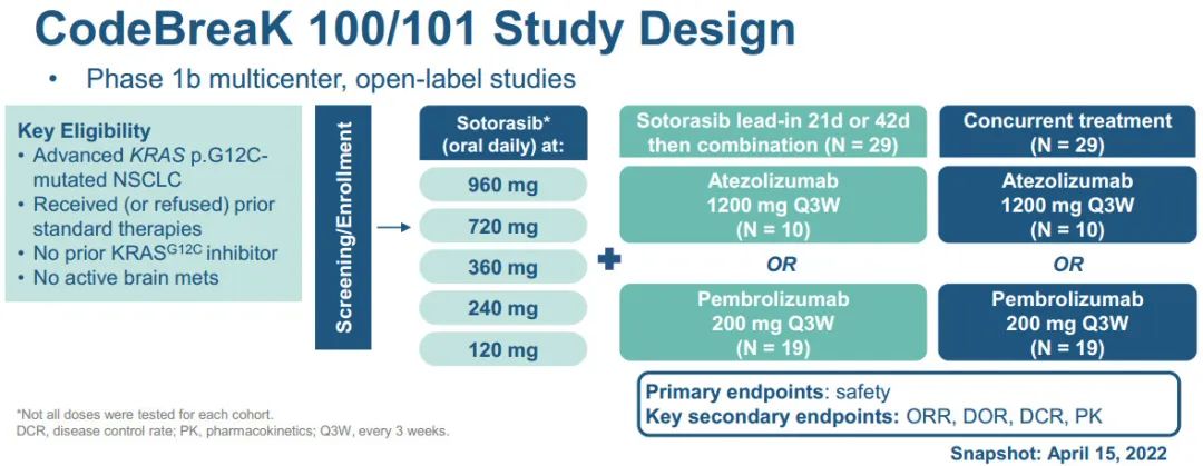WCLC 2022丨常建华教授点评CodeBreaK 100/101：KRAS G12C抑制剂与PD-(L)1抑制剂联合能否突围医药新闻-ByDrug-一站式医药资源共享中心-医药魔方