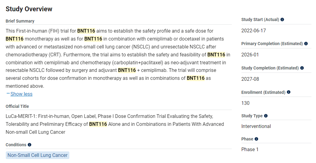 全球首个mRNA肺癌疫苗临床试验启动医药新闻-ByDrug-一站式医药资源共享中心-医药魔方
