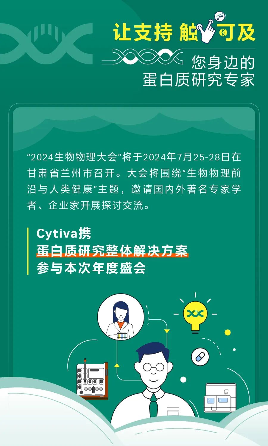 Cytiva携蛋白质研究整体解决方案参加2024生物物理大会医药新闻-ByDrug-一站式医药资源共享中心-医药魔方