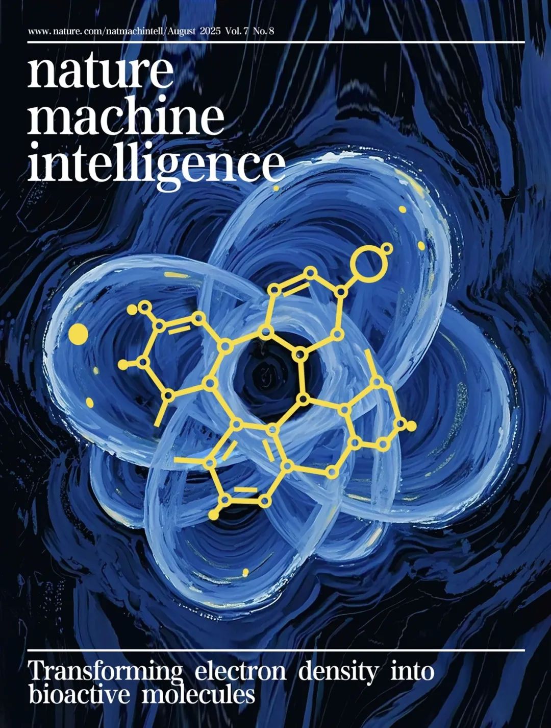 机器智能降临！《Nature Machine Intelligence》封面文章刊登宇道生物联合开发的小分子生成式人工智能算法医药新闻 ...