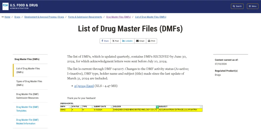 「鼎升生物」微米纤维细胞外基质完成CDE药用辅料及FDA/DMF备案！医药新闻-ByDrug-一站式医药资源共享中心-医药魔方