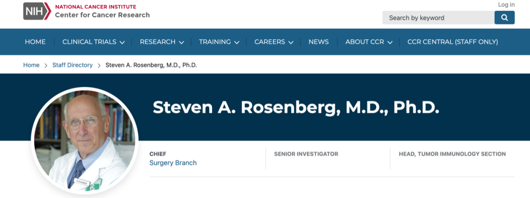2023 ESMO免疫肿瘤学奖得主：Steven Rosenberg，CAR-T传奇的先驱者医药新闻-ByDrug-一站式医药资源共享中心-医药魔方