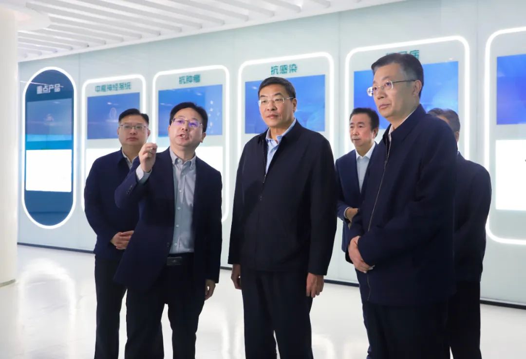 江苏省委常委、常务副省长马欣调研翰森制药子公司豪森药业医药新闻-ByDrug-一站式医药资源共享中心-医药魔方