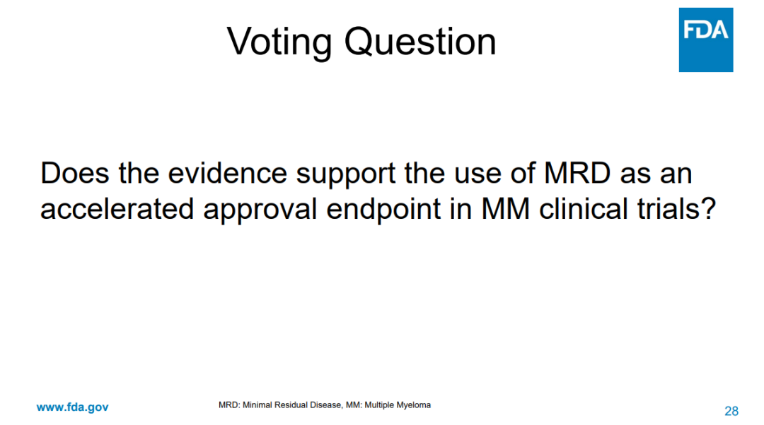 重大利好，MRD将成为FDA加速批准终点，ODAC全票通过医药新闻-ByDrug-一站式医药资源共享中心-医药魔方