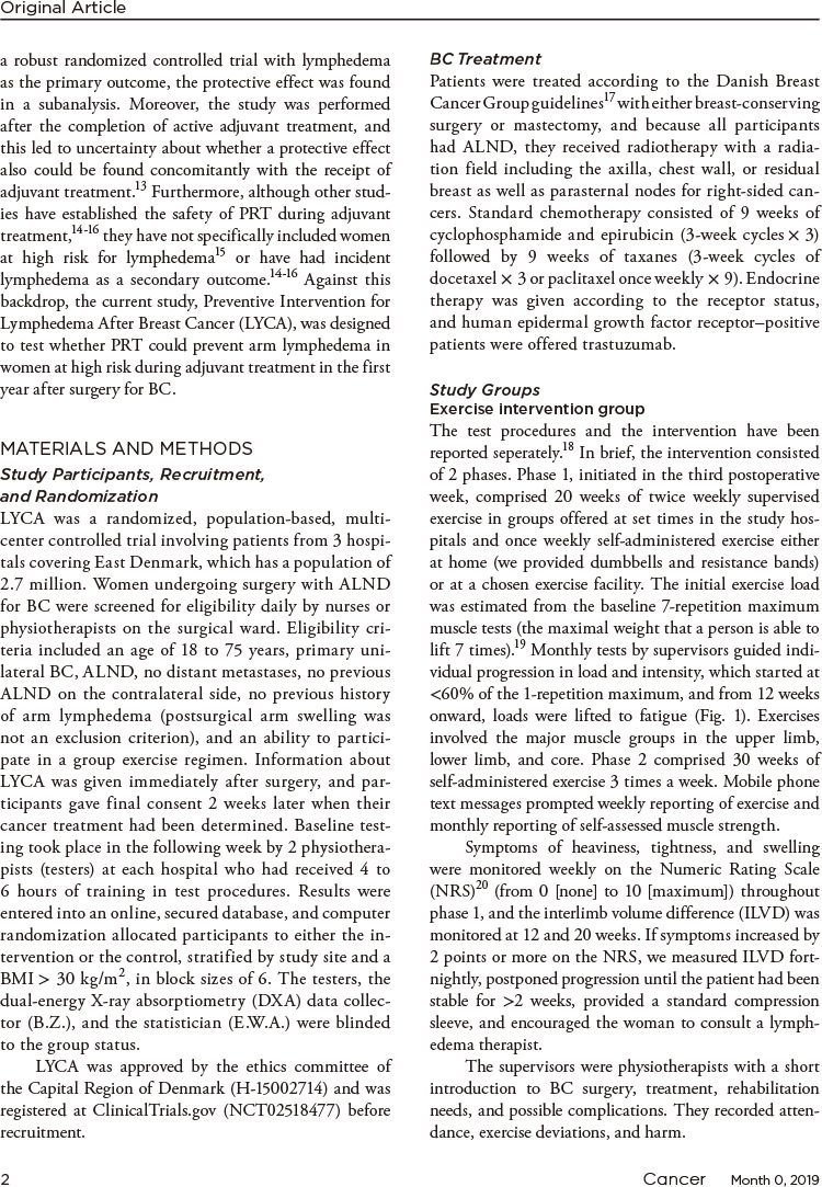 乳腺癌术后训练预防手臂淋巴水肿医药新闻-ByDrug-一站式医药资源共享中心-医药魔方