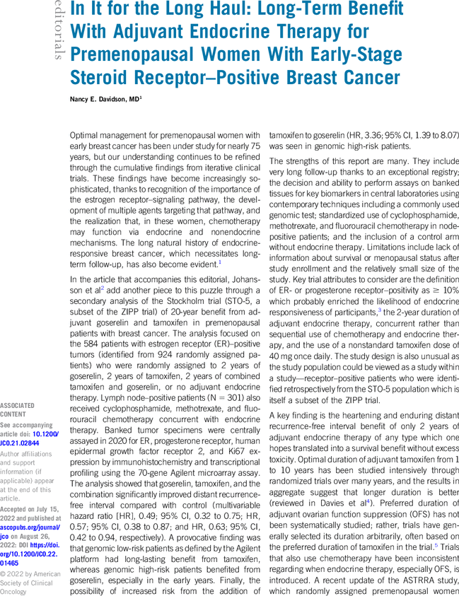 防微虑远：早期乳腺癌内分泌治疗医药新闻-ByDrug-一站式医药资源共享中心-医药魔方