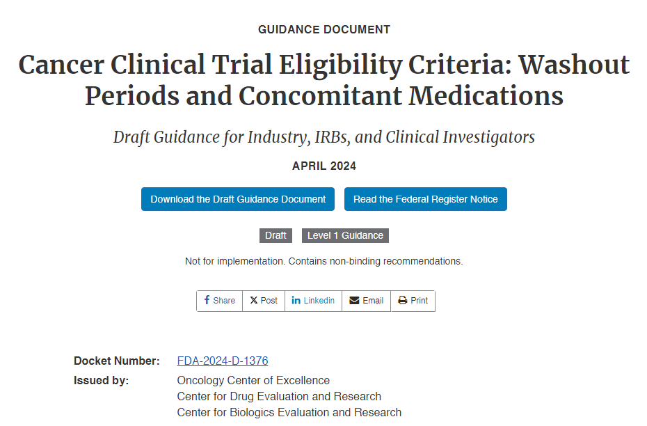 打破经验主义，解析FDA肿瘤临床试验入排标准指导原则医药新闻-ByDrug-一站式医药资源共享中心-医药魔方