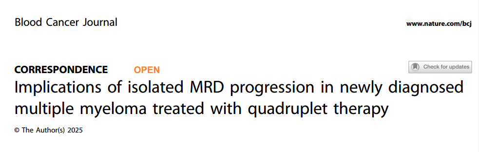最新研究 | 依据Ig NGS技术的MRD进展水平调整MM治疗决策医药新闻-ByDrug-一站式医药资源共享中心-医药魔方