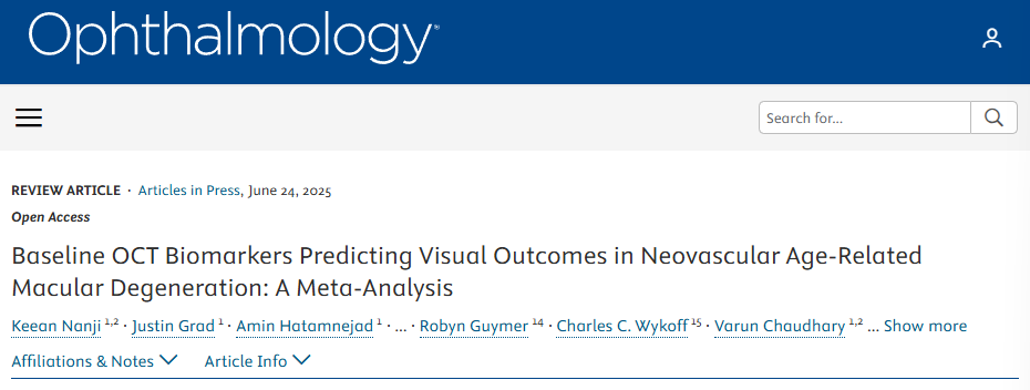 从图像中读未来：能够预测抗VEGF疗效的OCT生物标志物医药新闻-ByDrug-一站式医药资源共享中心-医药魔方