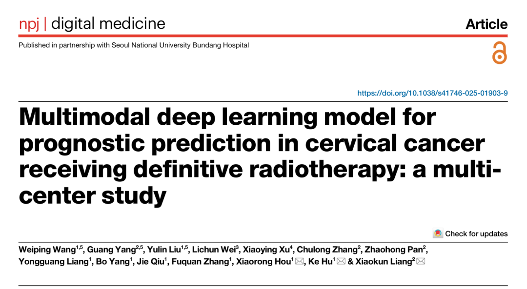 npj Digit Med | CT基础模型助力放疗精准决策医药新闻-ByDrug-一站式医药资源共享中心-医药魔方