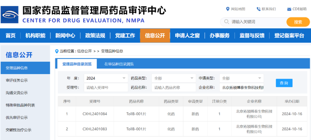 重磅|拓领博泰系统性硬化症1.1类新药IND申请获CDE受理医药新闻-ByDrug-一站式医药资源共享中心-医药魔方