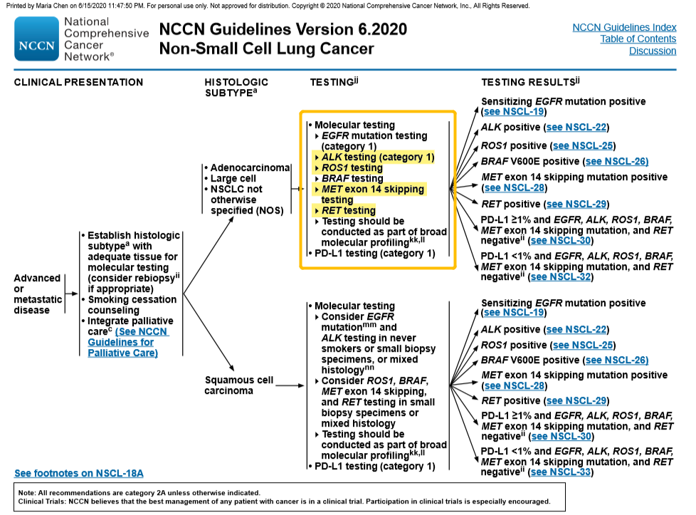 MET exon14跳跃突变及RET融合检测获NCCN指南权威推荐，NSCLC精准治疗更进一步医药新闻-ByDrug-一站式医药资源共享中心-医药魔方