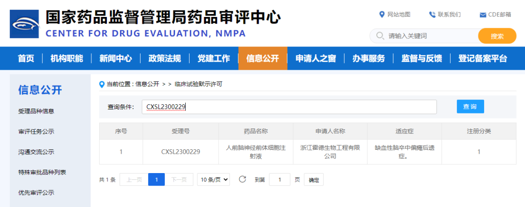 霍德生物iPSC细胞疗法hNPC01治疗脑卒中后遗症的I期临床试验完成首例受试者给药医药新闻-ByDrug-一站式医药资源共享中心-医药魔方