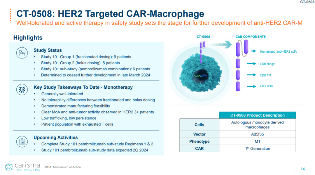 不是所有细胞都能CAR，Carisma停止两项CAR-M项目，裁员37%医药新闻-ByDrug-一站式医药资源共享中心-医药魔方