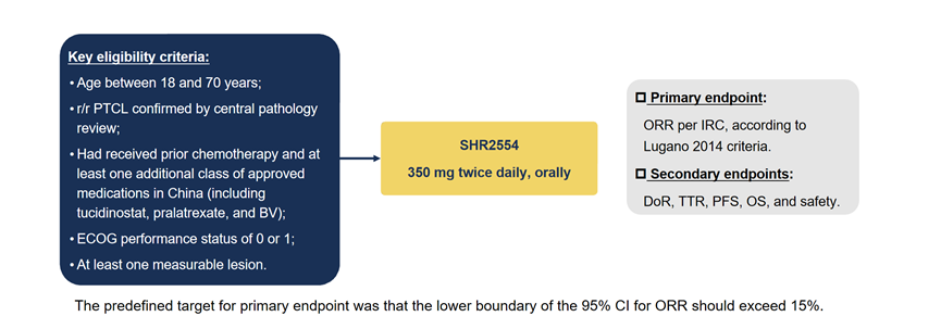 2025 EHA口头 | 恒瑞创新药EZH2抑制剂SHR2554在复发/难治性外周T细胞淋巴瘤中的关键研究结果公布医药新闻-ByDrug-一站式医药资源共享中心-医药魔方