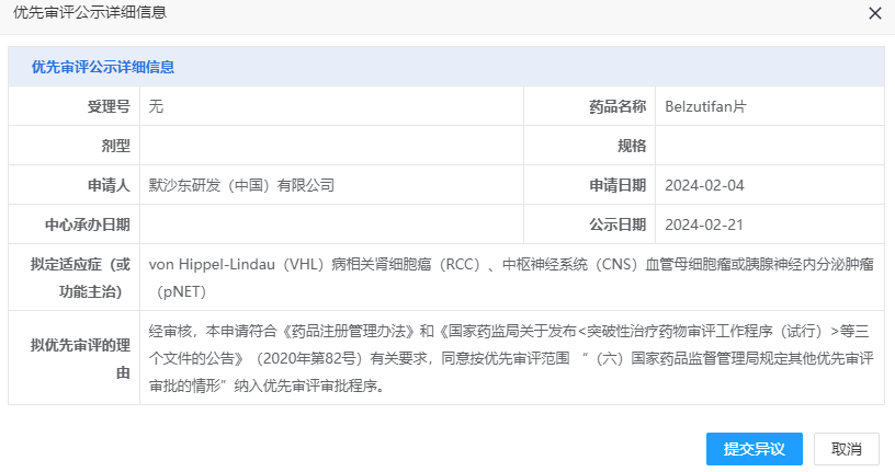 默沙东HIF-2α抑制剂拟纳入优先审评医药新闻-ByDrug-一站式医药资源共享中心-医药魔方