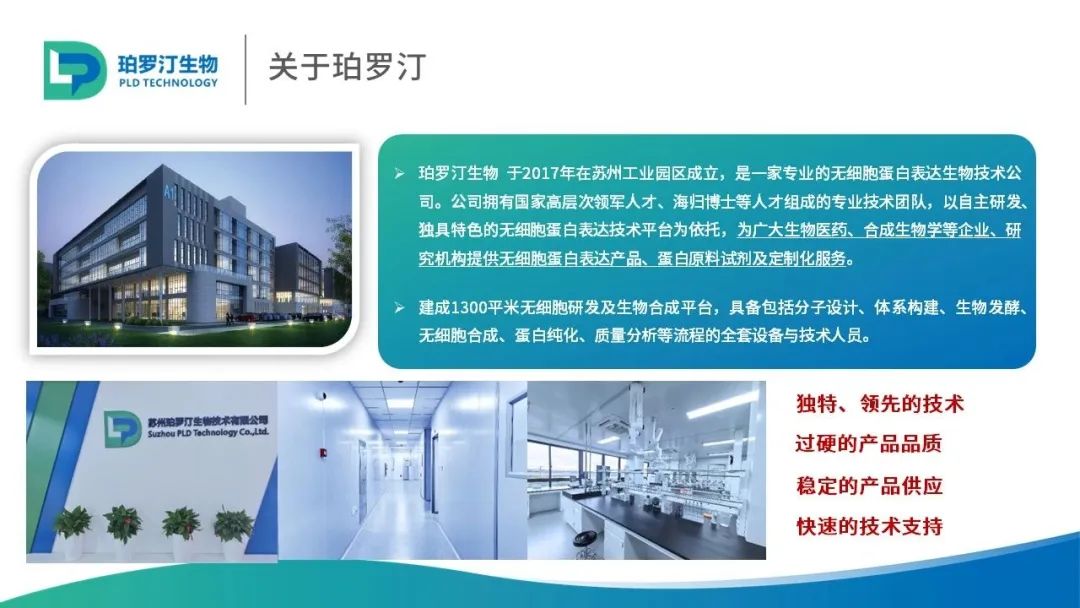 BIC2024 | 珀罗汀生物——中国首家无细胞蛋白表达生物技术公司医药新闻-ByDrug-一站式医药资源共享中心-医药魔方