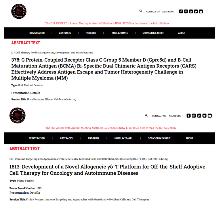 全方位自主研发！瓴路药业双靶点CAR-T及通用型γδ-T技术平台取得双突破医药新闻-ByDrug-一站式医药资源共享中心-医药魔方
