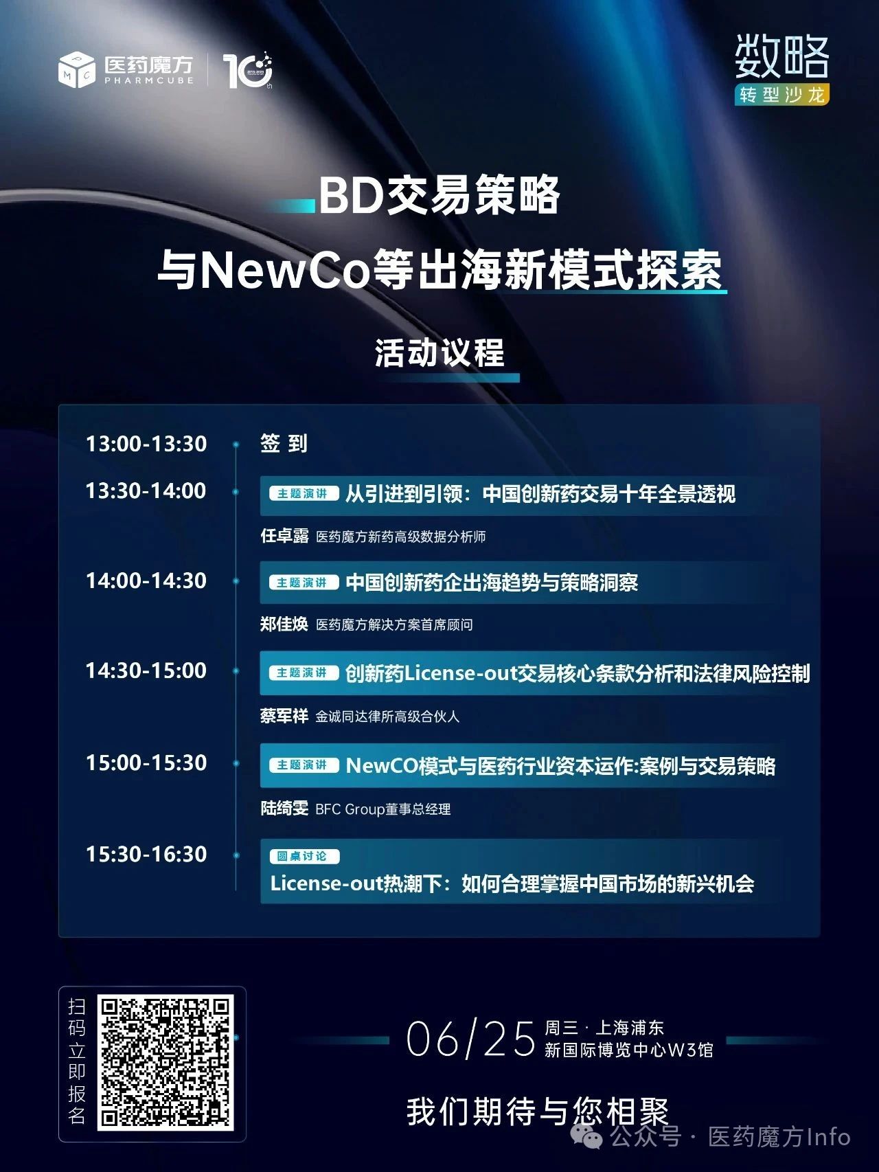 破局药企出海：BD交易策略×NewCo资本运作×法律风控！6.25上海 | 线下会议医药新闻-ByDrug-一站式医药资源共享中心-医药魔方