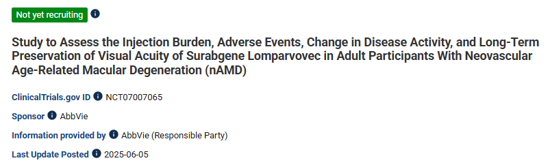 艾伯维一次性眼科基因疗法启动III期临床医药新闻-ByDrug-一站式医药资源共享中心-医药魔方