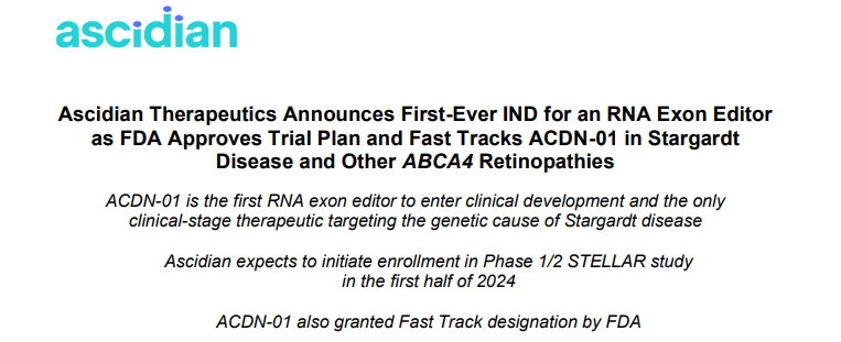 里程碑！首个体内RNA编辑疗法获批IND医药新闻-ByDrug-一站式医药资源共享中心-医药魔方