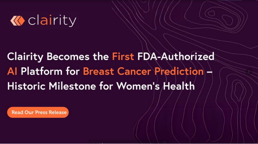 探针AI医疗专题：Clairity获FDA突破性批准，AI预见乳腺癌风险医药新闻-ByDrug-一站式医药资源共享中心-医药魔方