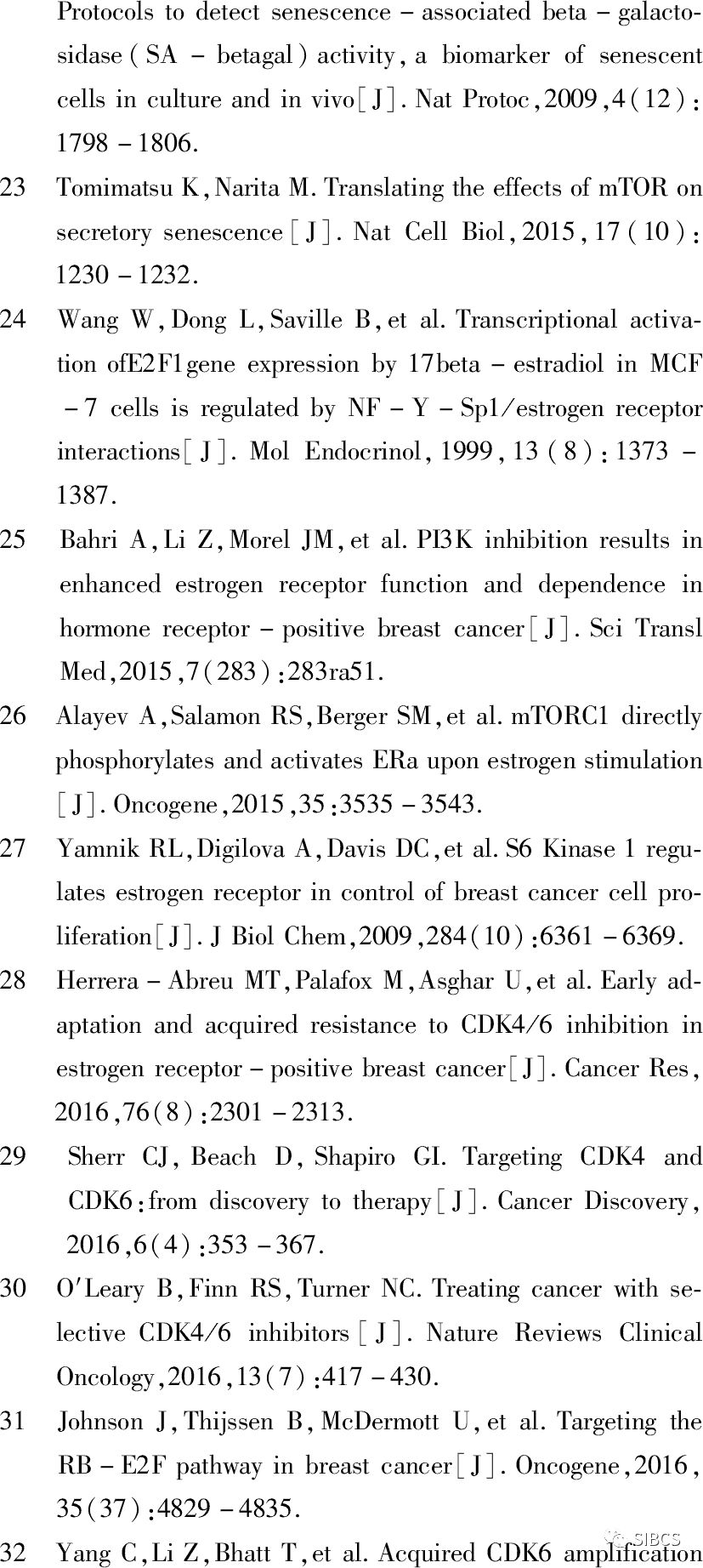 乳腺癌CDK4/6-mTOR抑制剂作用机制医药新闻-ByDrug-一站式医药资源共享中心-医药魔方