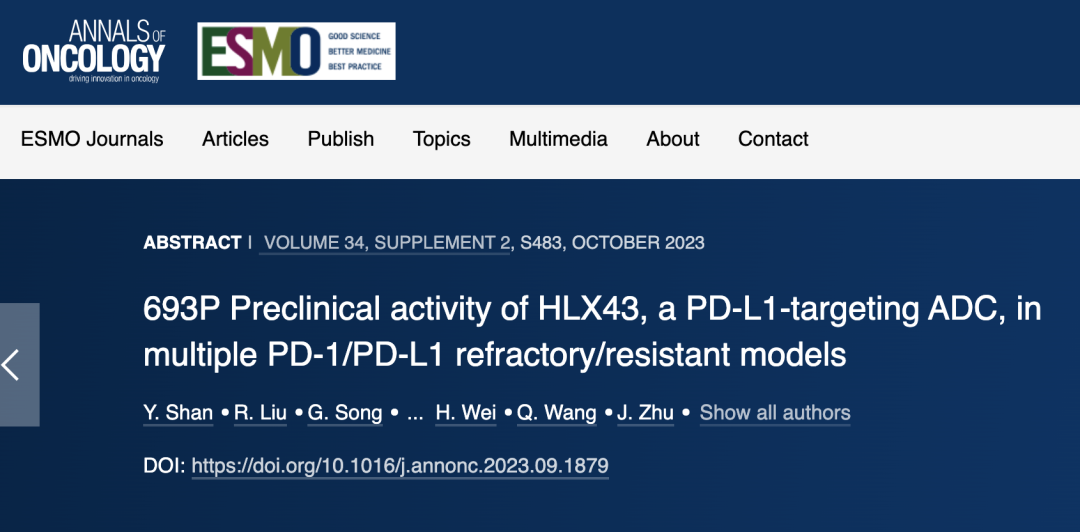 高配版本的ADC抗癌药，靶向PD-L1的抗体偶联药HLX43可用于多种实体肿瘤，首个患者开始用药！医药新闻-ByDrug-一站式医药资源共享中心-医药魔方