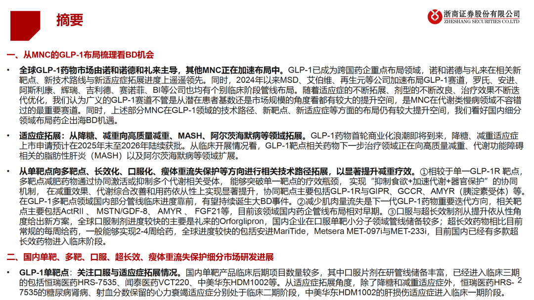 GLP-1赛道全解析：研发全景及BD展望医药新闻-ByDrug-一站式医药资源共享中心-医药魔方