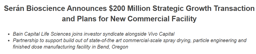 新锐！贝恩资本领投，超2亿美元融资扩充CDMO产能医药新闻-ByDrug-一站式医药资源共享中心-医药魔方